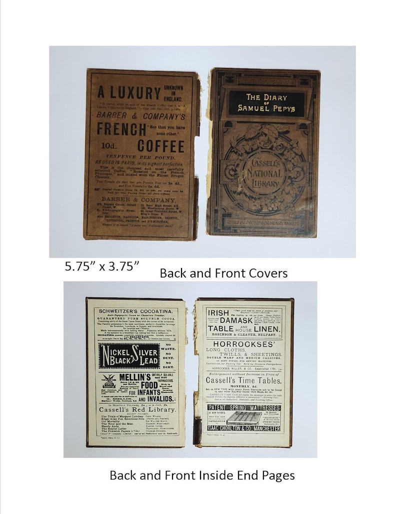 Antique Book Covers for Hand Made Journals - Etsy