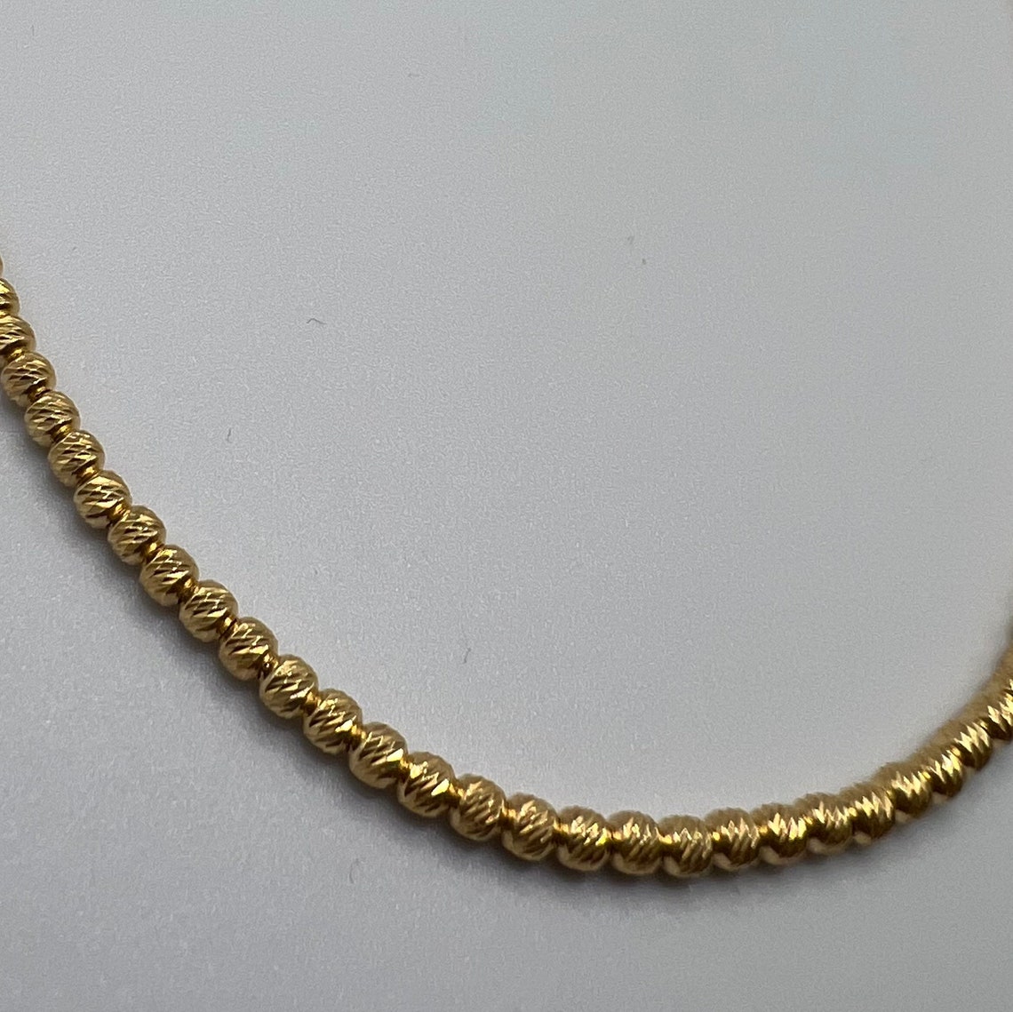 Reduced Italian Style Gold Chain - Etsy