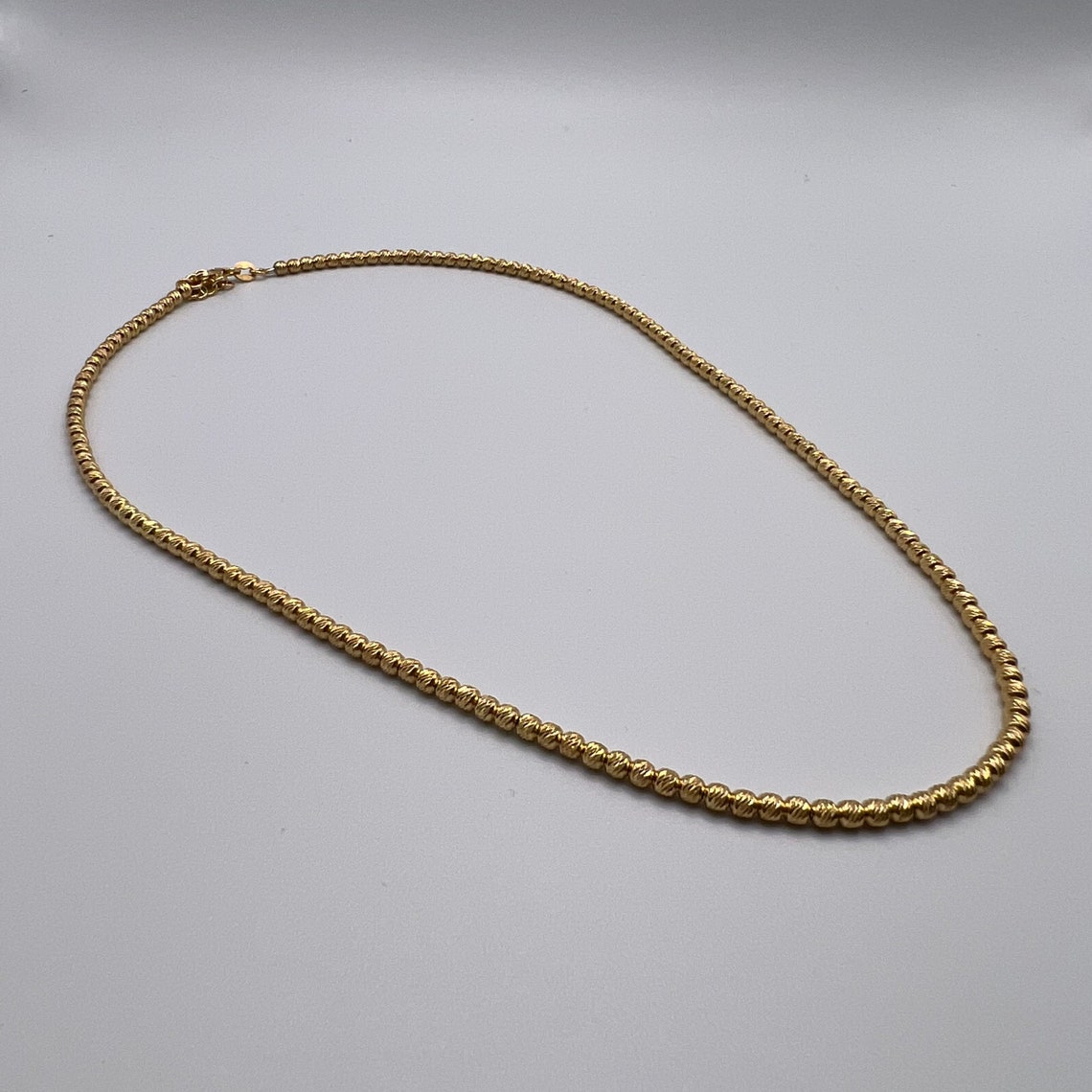Reduced Italian Style Gold Chain - Etsy