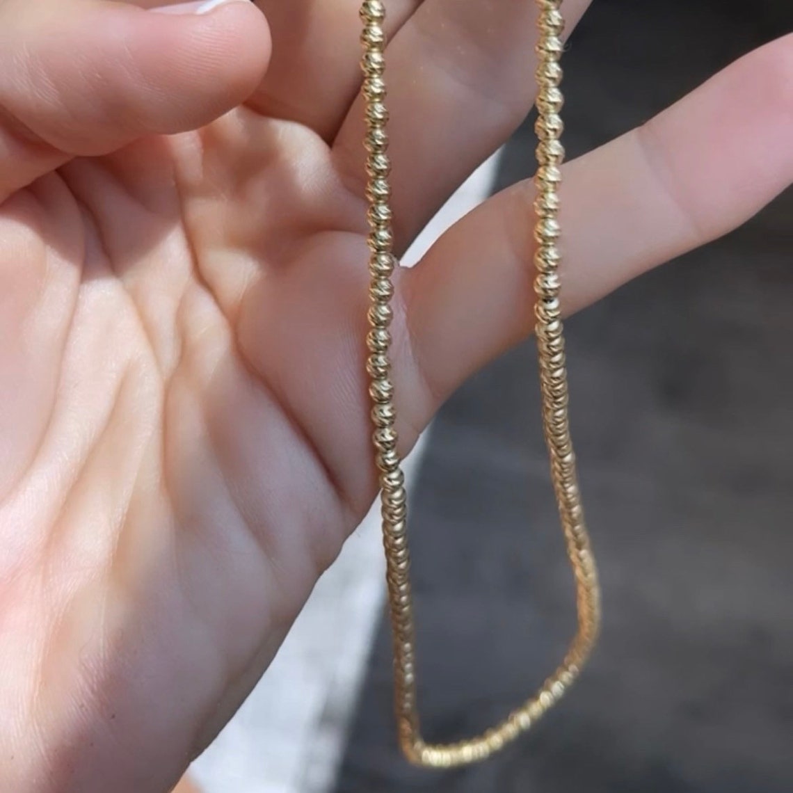 Reduced Italian Style Gold Chain - Etsy