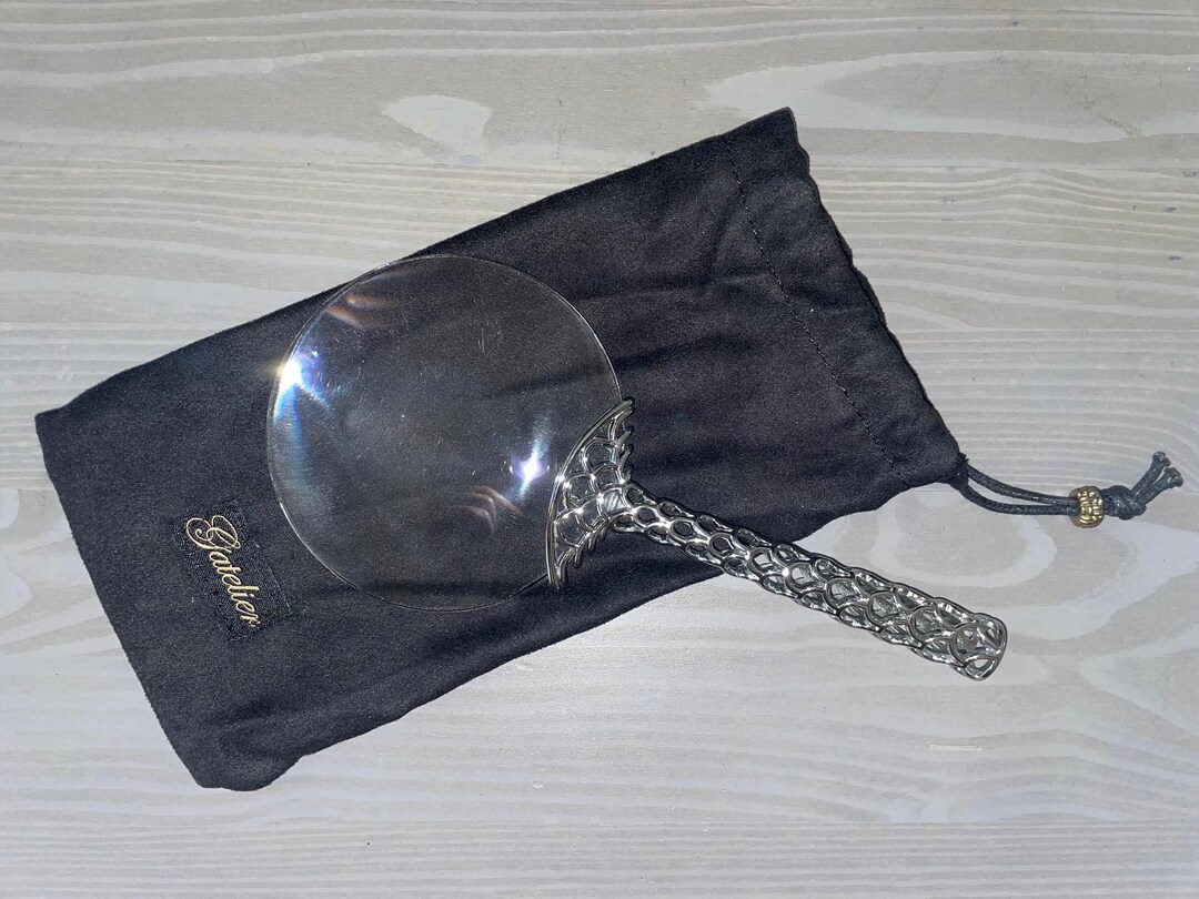 Handheld Fish Scale Magnifying Glass for Book and Newspaper Reading ...