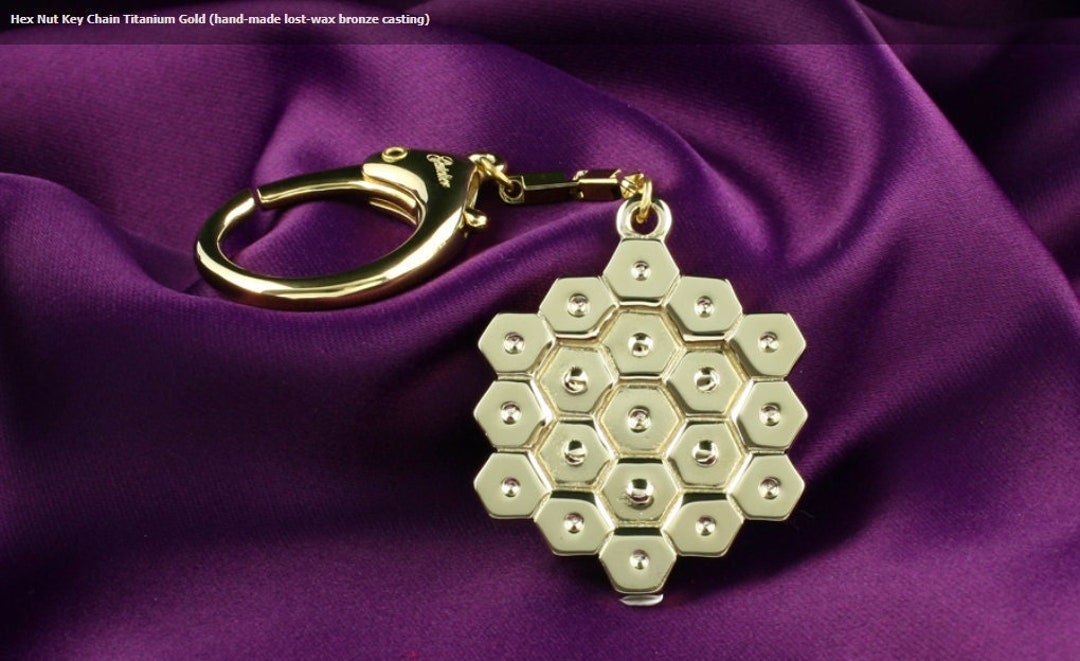 Hex Nut Keychain, Bag Charm, Hex Nut Keychains, Friend Gift Ideas Women ...