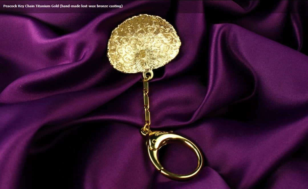 Peacock Keychain, Bag Charm, Elegant Peacock Keychains, Friend Gift ...