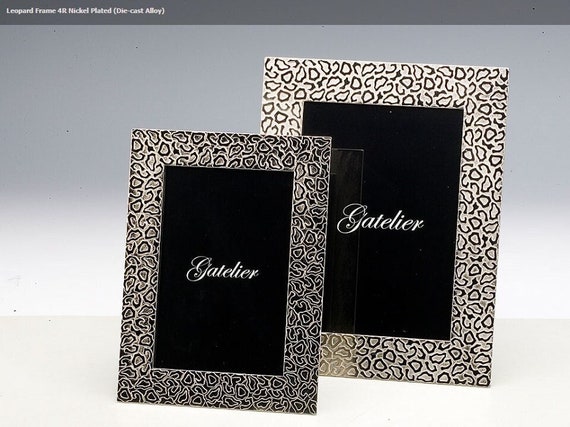 Leopard Print Picture Frame Display Pictures 4x6 or 5x7 - Etsy