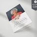 Printable Funeral Program Booklet Obiturary Template Editable Funeral ...