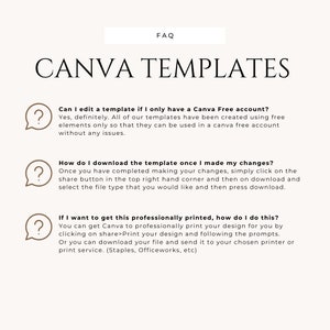 Wedding Invitation Canva With QR Code and Photo Template, Minimalist ...