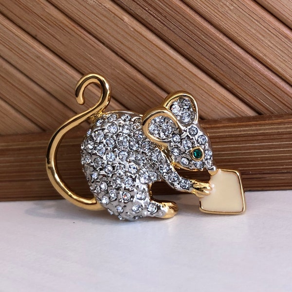 Brooch Mouse - Etsy
