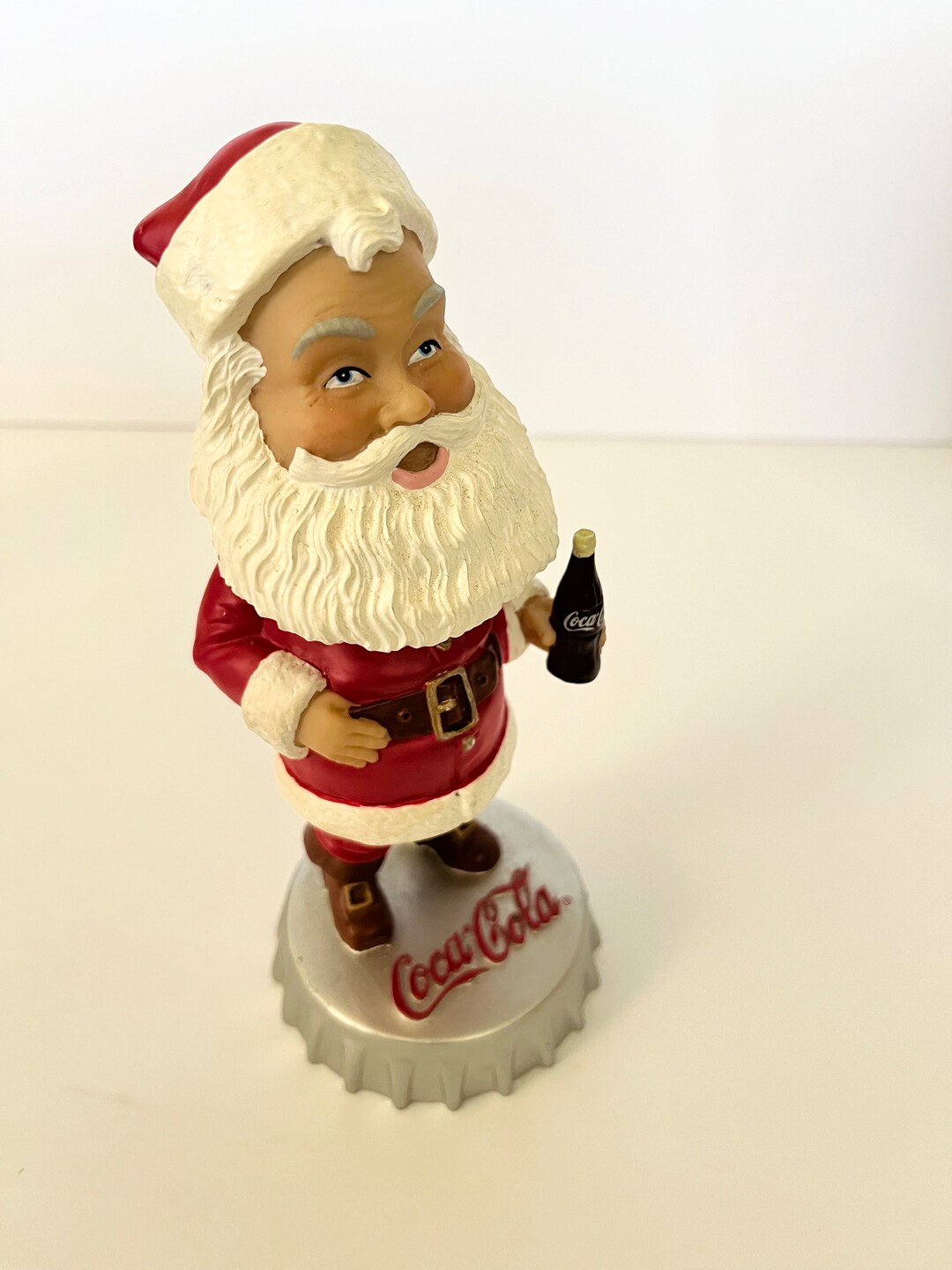 Coca-cola Collector Santa Claus Bobble Head, Coca Cola and Hardee’s ...