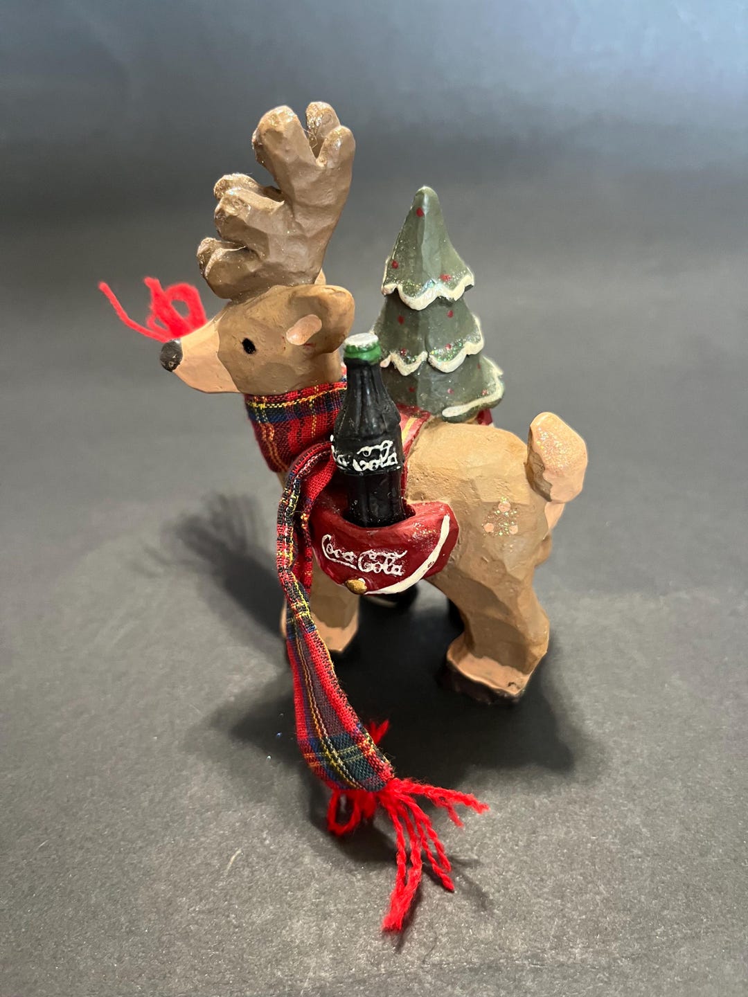 Vintage Coca Cola Reindeer Limited Edition Collectible 1998 4.5 Inches ...