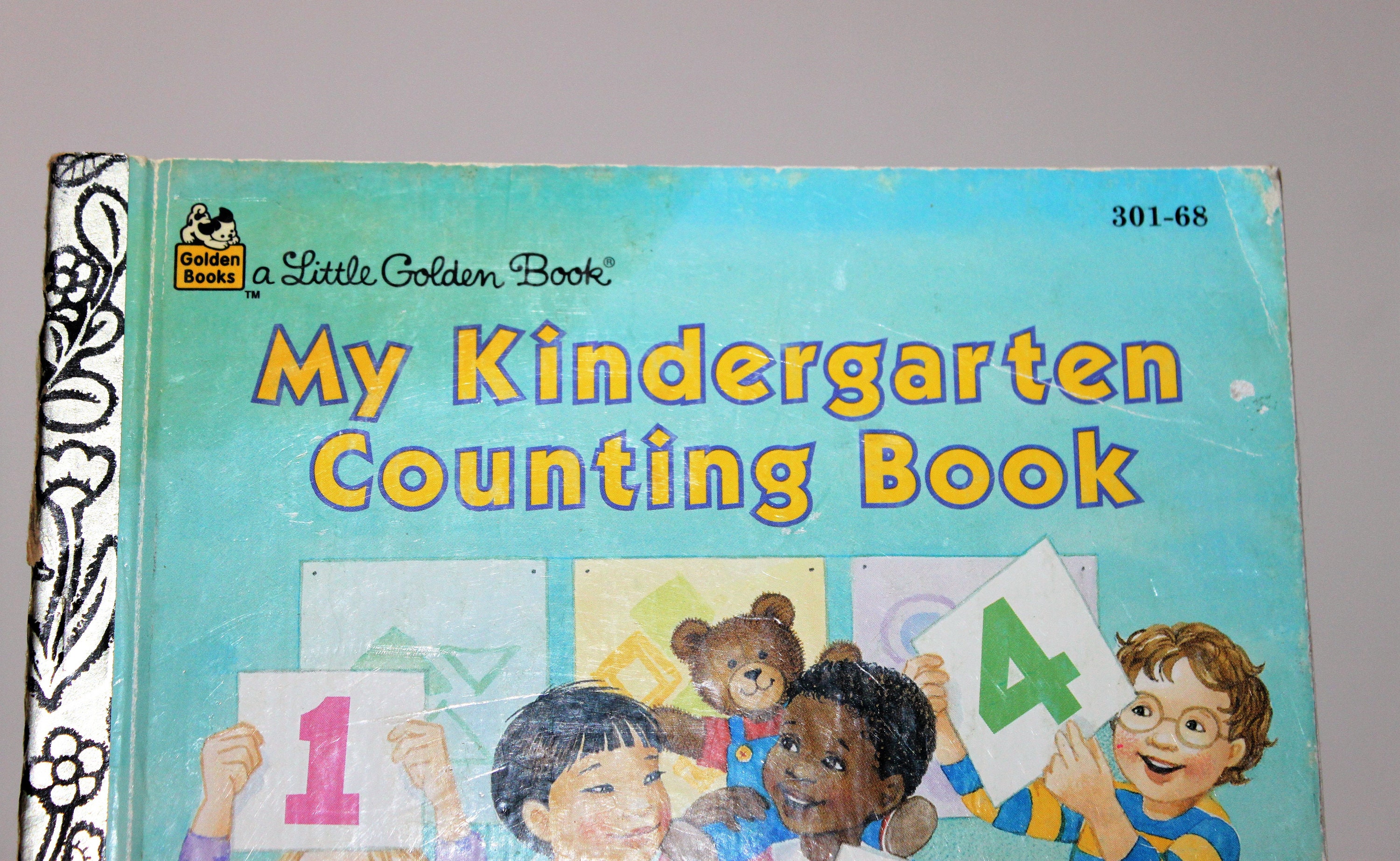 Children's Little Golden Book, My Kindergarten Counting Book, Color ...