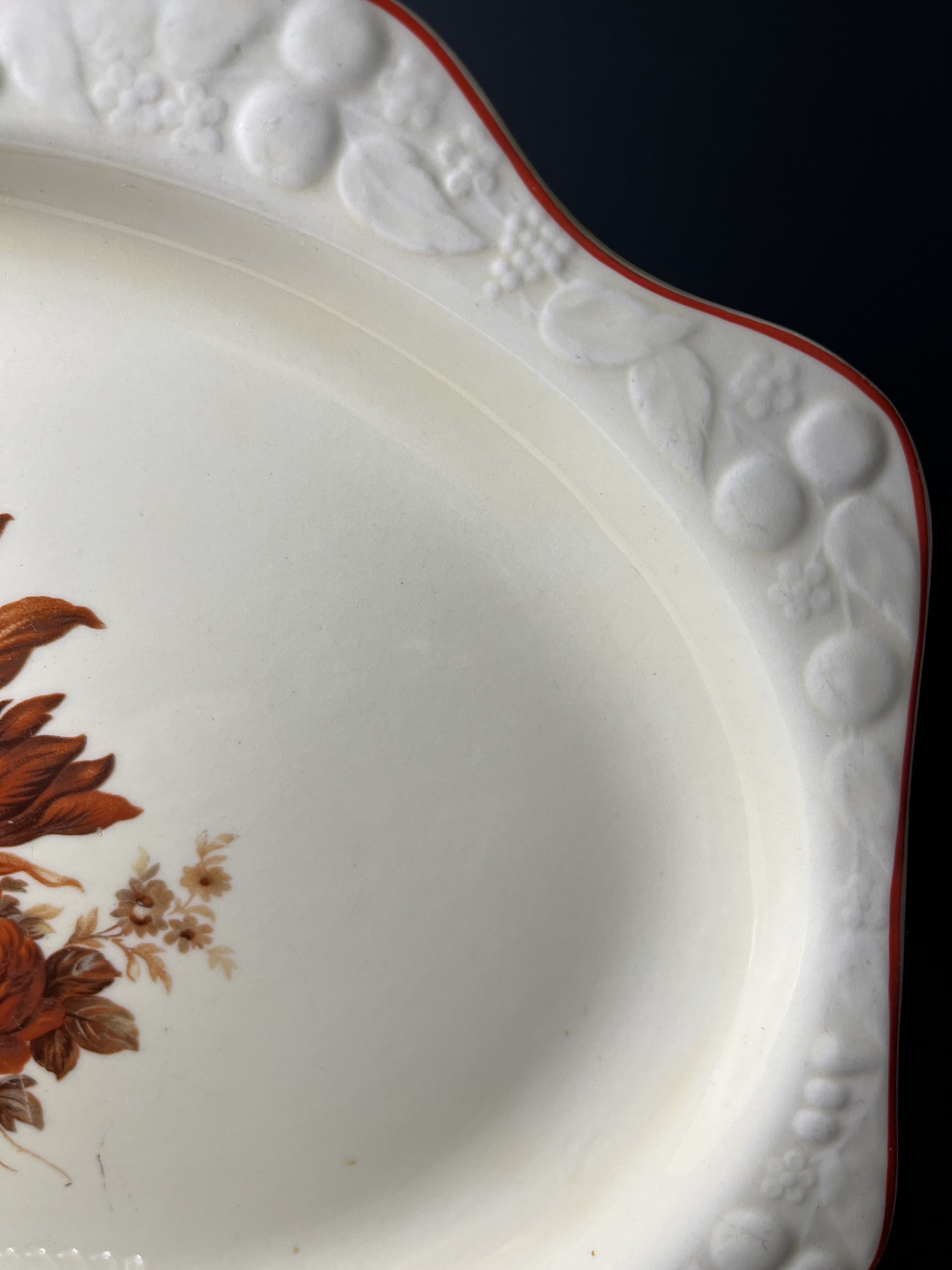Vintage 1930s Dinnerware Platter Made in USA Euclid Pattern - Etsy
