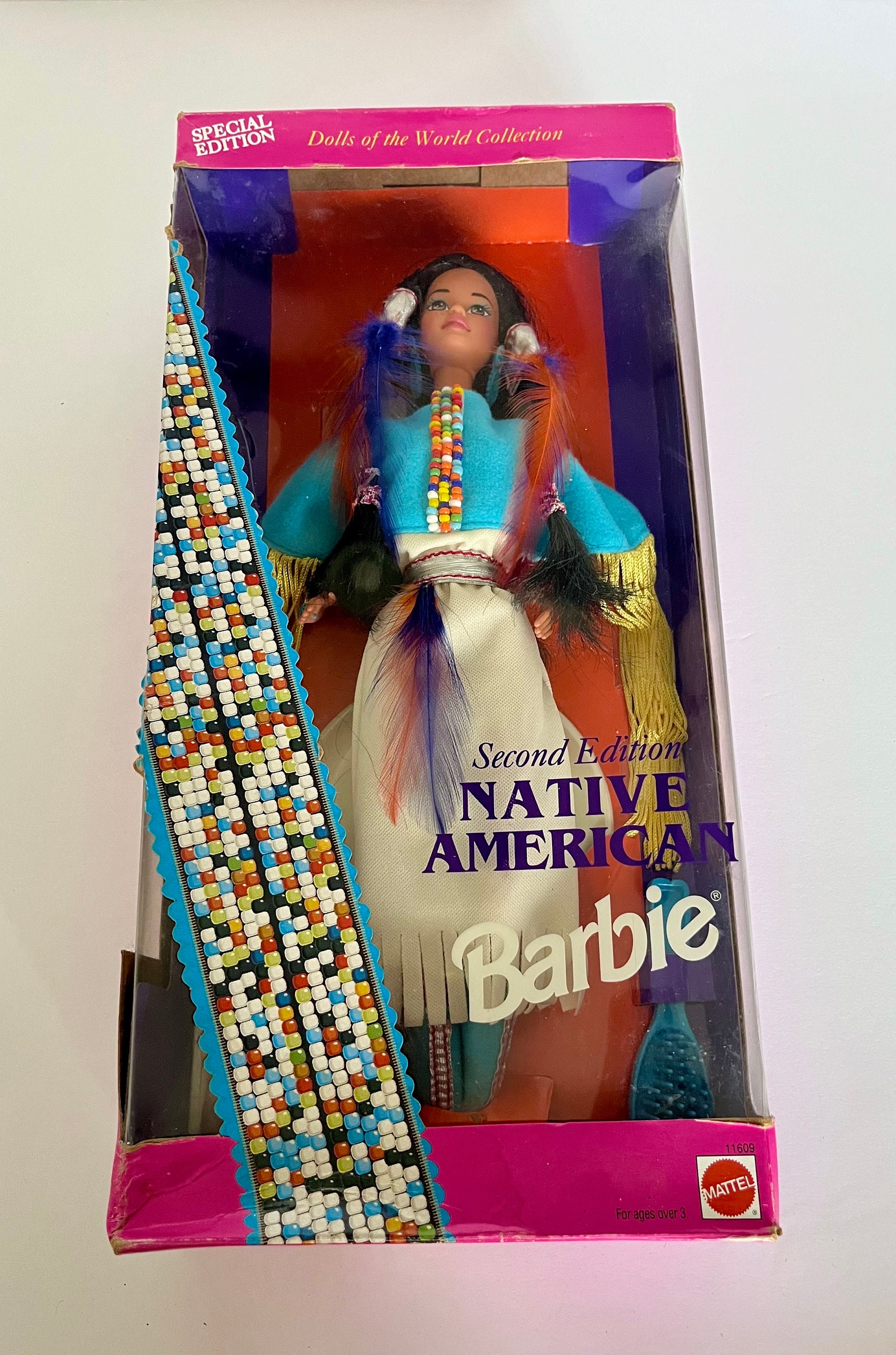 Native American Barbie, 1993, Special Edition, Second Edition, Dolls of ...