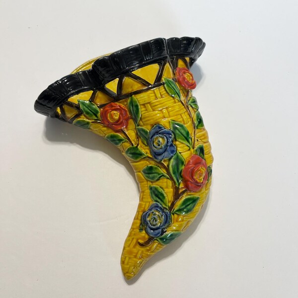 Vintage Wall Pocket - Etsy