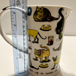 Paul Cardew Design Porcelain Kit-tea Pitcher, Cats Pussy Cat Kitty ...