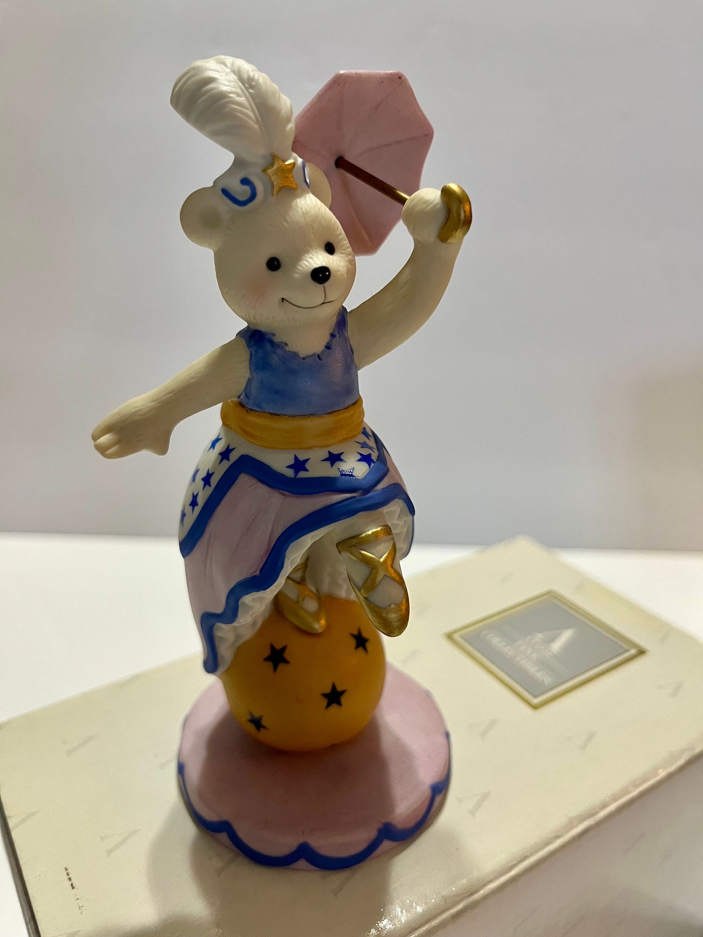 Avon 1993 Bettina the Ballerina, Magnificent Circus Bears Collection, Avon Fine Collectible ...