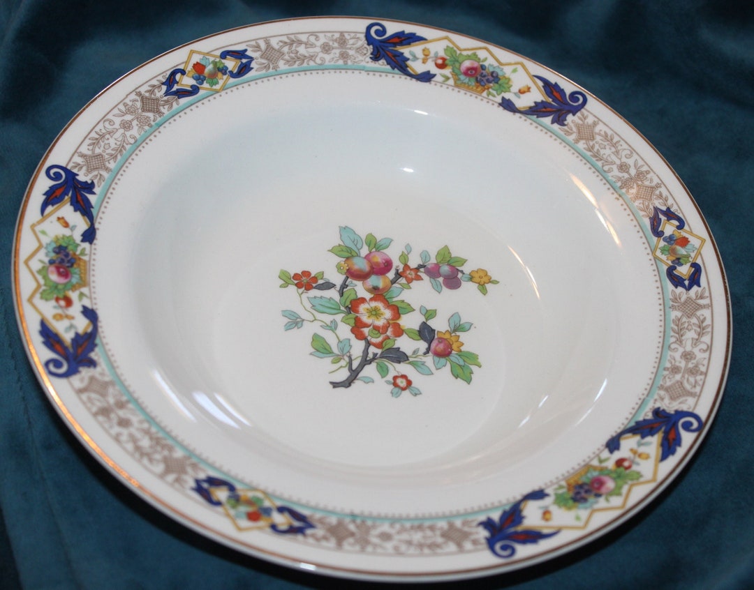 Vintage Johnson Bros England China Salad, Dessert, Soup Dish, Johnson ...