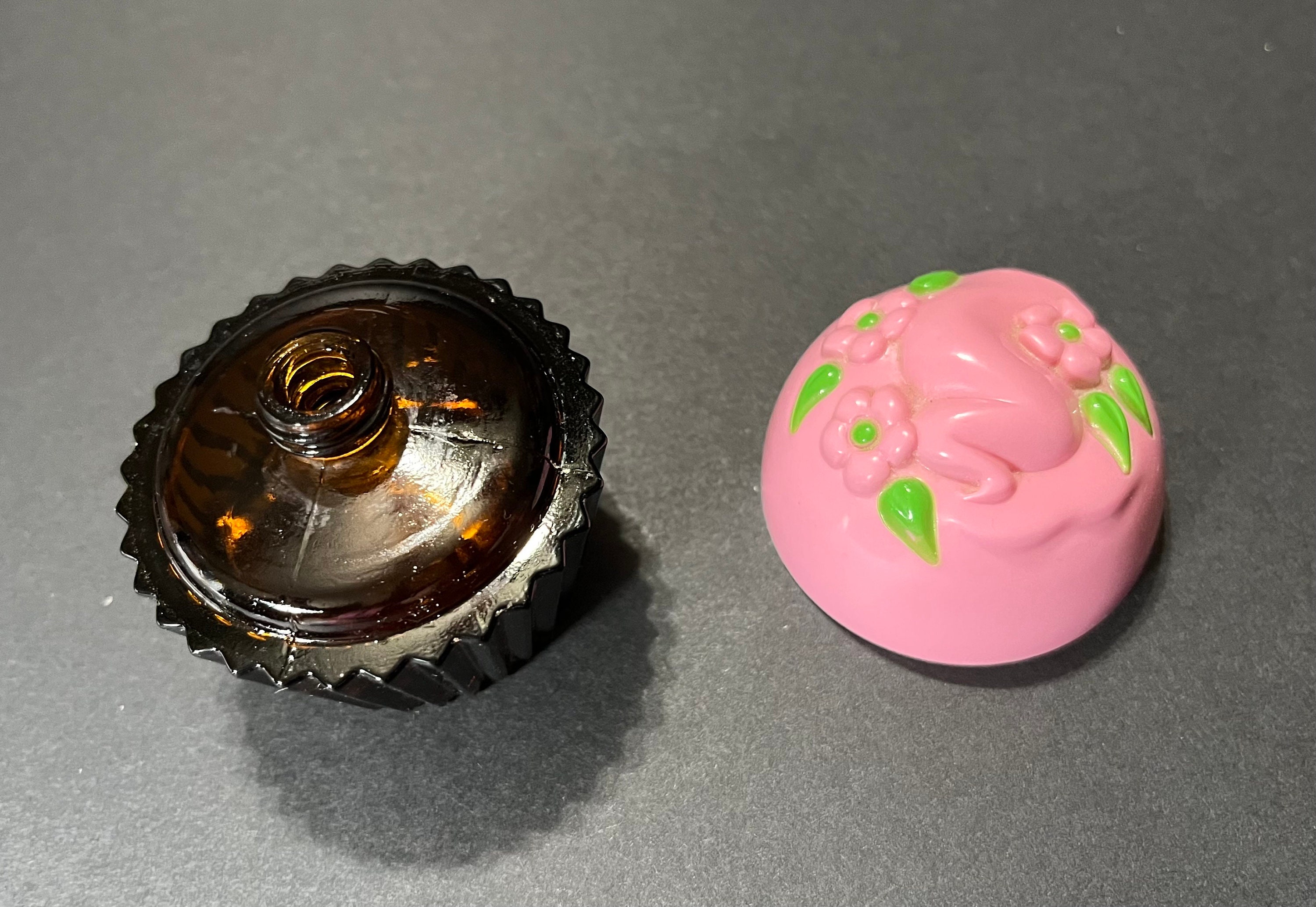 Avon Vintage Pink Cupcake Cologne Container Sweet Honesty - Etsy