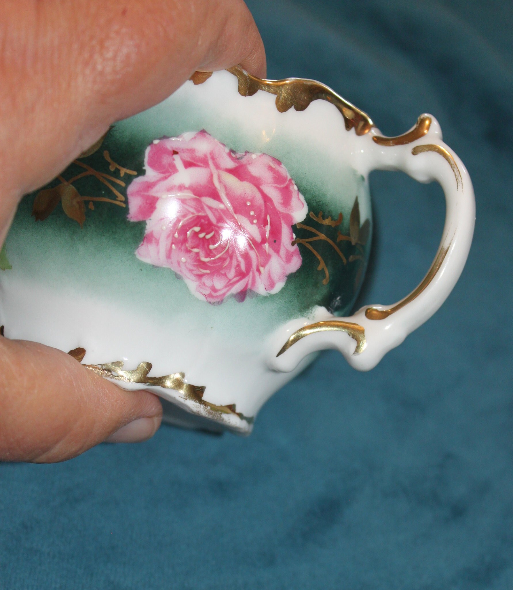 Vintage Little Pitcher, Vase, Little Cream Pitcher, Tiny Planter, Candy ...