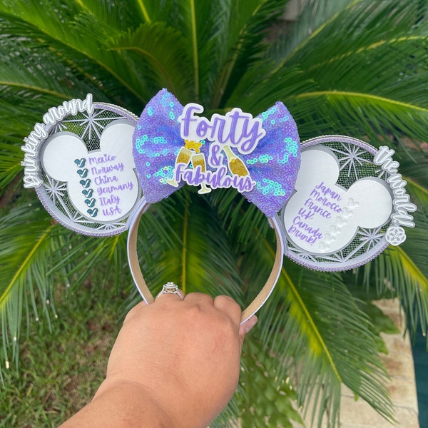 Epcot Ears - Etsy