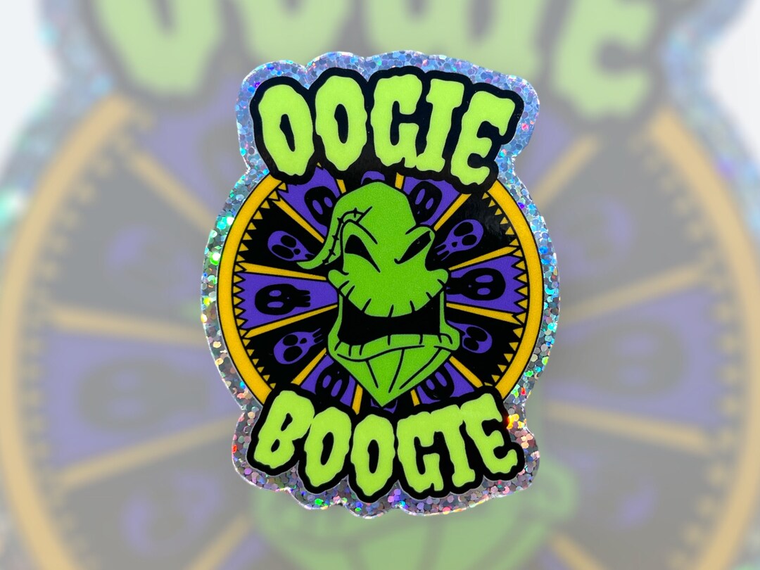 Oogie Boogie Wheel of Misfortune Sticker Nightmare Before - Etsy