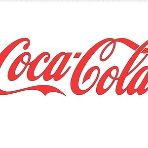 COCA COLA COKE Vinyl Decal Transfer Sticker Pub Bar Club - Etsy