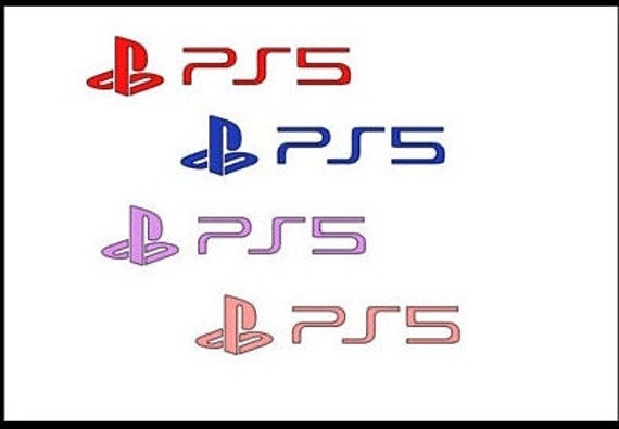 PS5 PLAYSTATION LOGO SIGN 10x5cm X4 Decals Vinyl Transfers for - Etsy