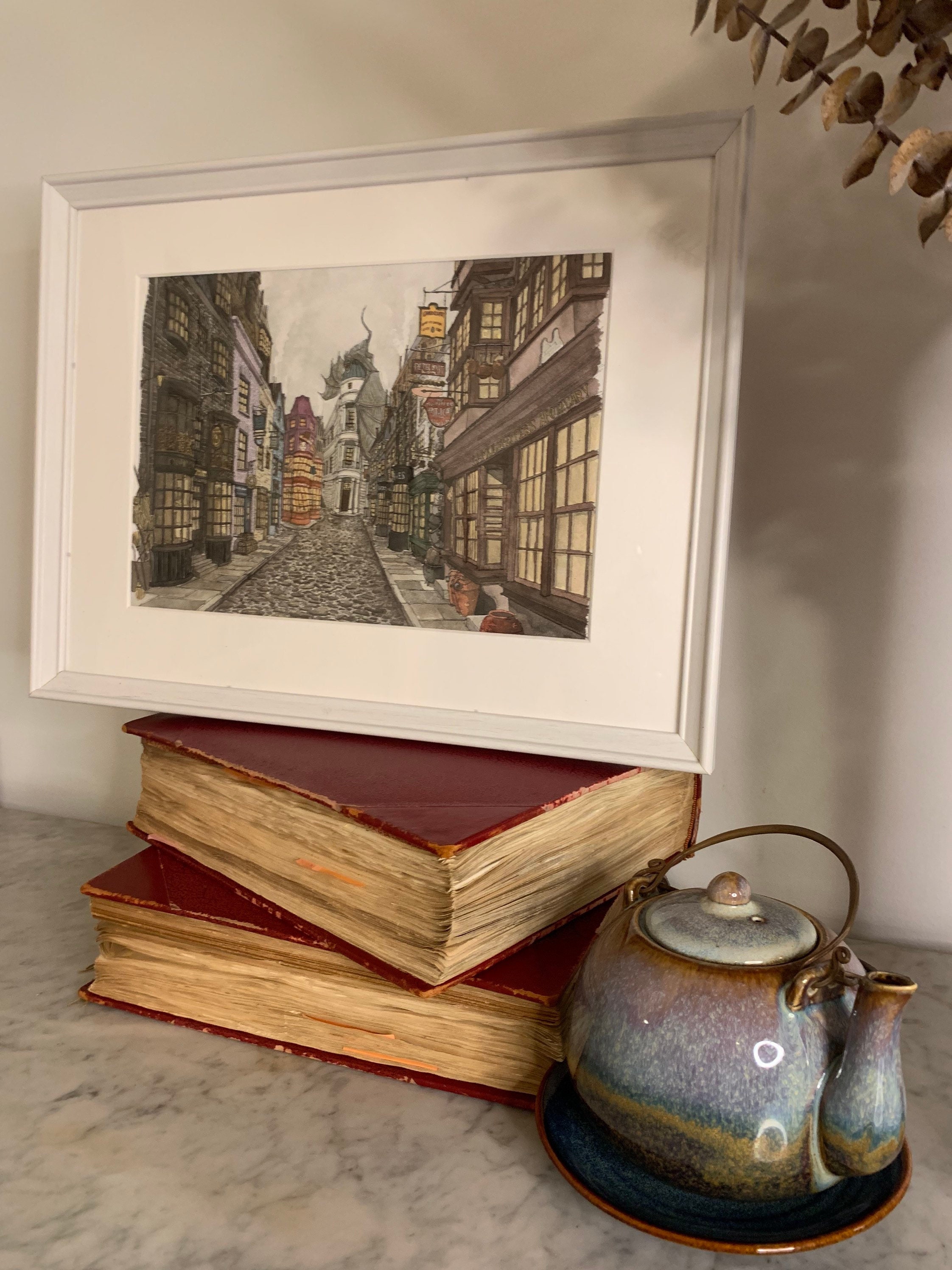 Diagon Alley - Digital Print - Etsy