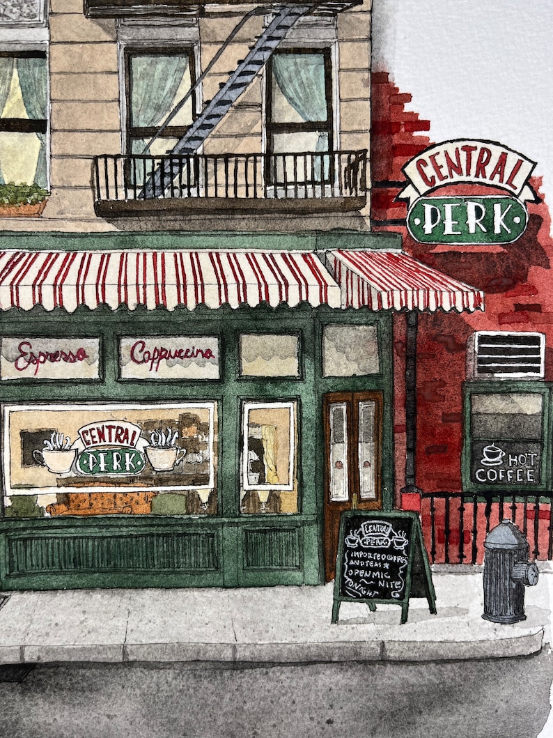 Central Perk Digital Print - Etsy
