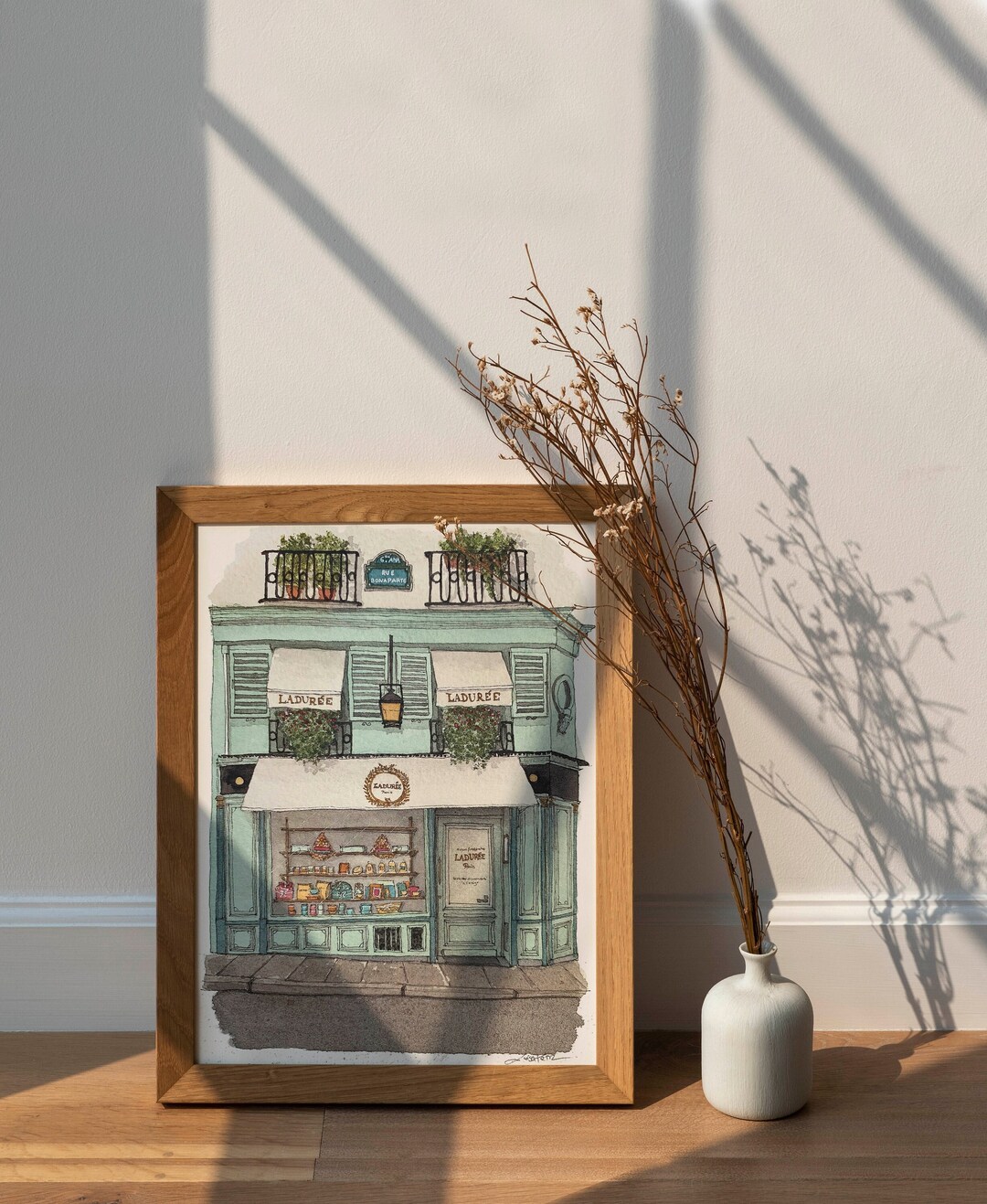 Ladurée, Paris Digital Print - Etsy