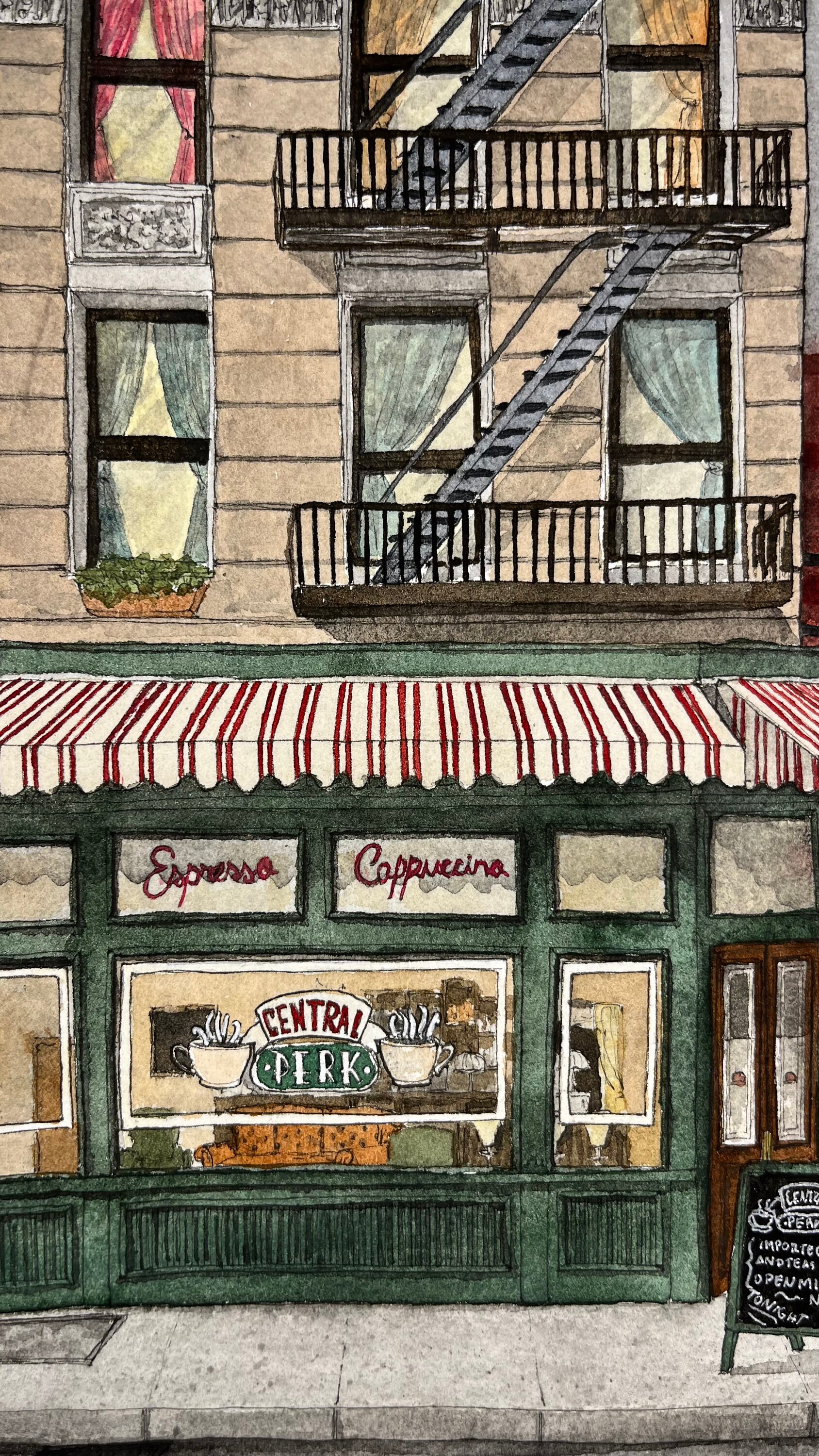 Central Perk Digital Print - Etsy