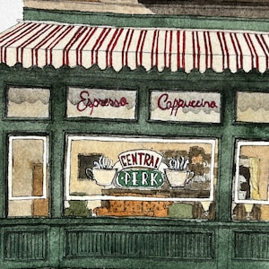 Central Perk - Digital Print - Etsy
