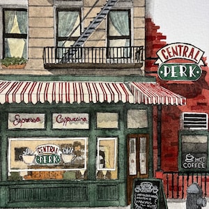 Central Perk - Digital Print - Etsy