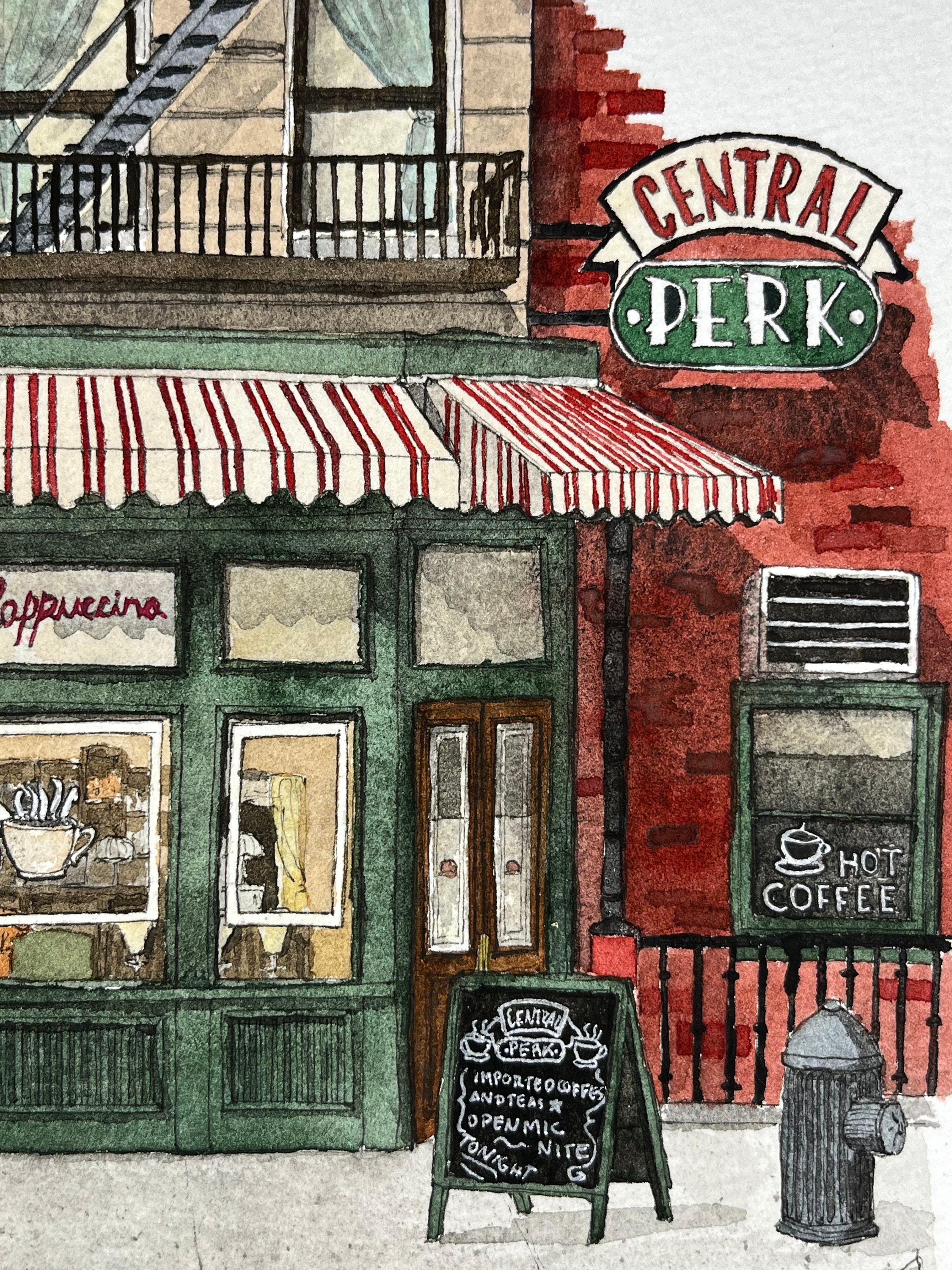 Central Perk Digital Print - Etsy