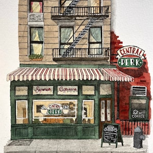 Central Perk - Digital Print - Etsy