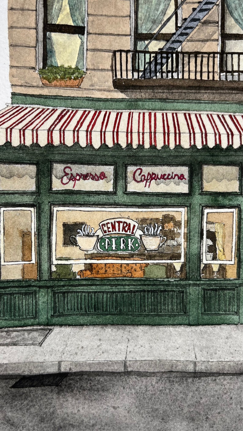 Central Perk Digital Print - Etsy