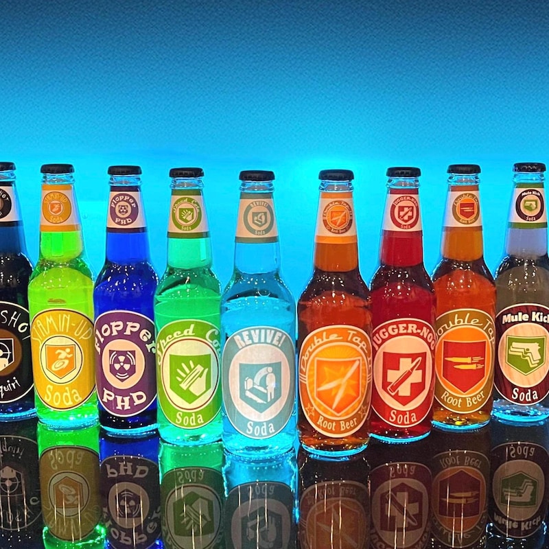 Call of Duty Perk Bottles - Etsy