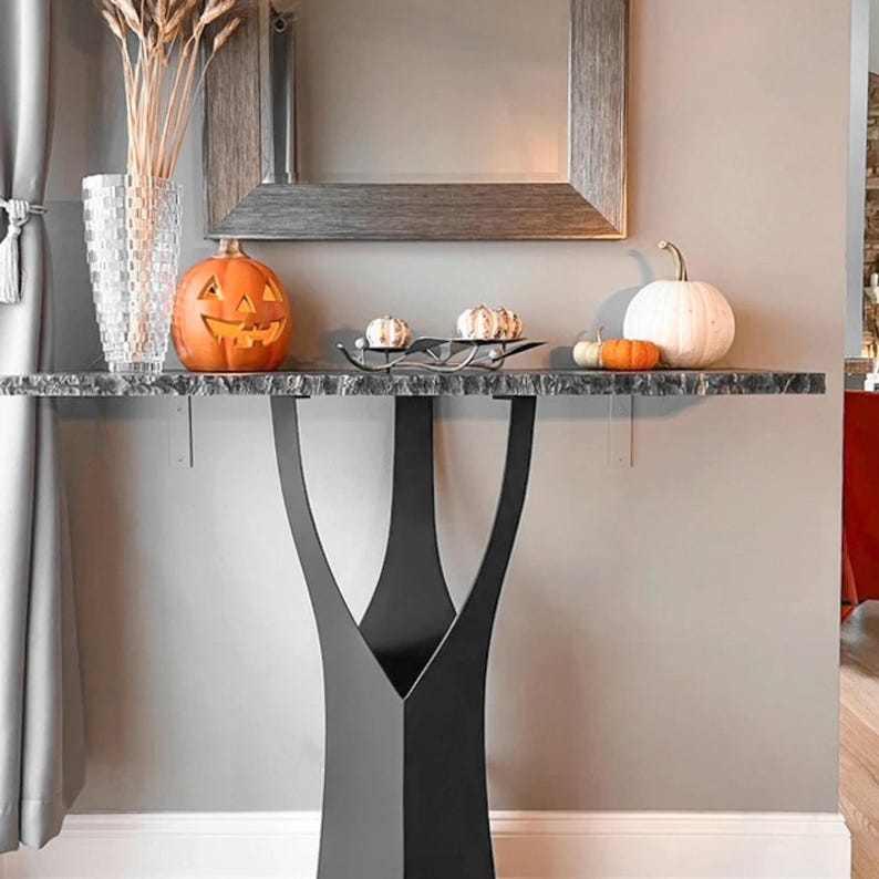 Counter Table Base, Metal Table Base | Table Base, Handmade Furniture ...