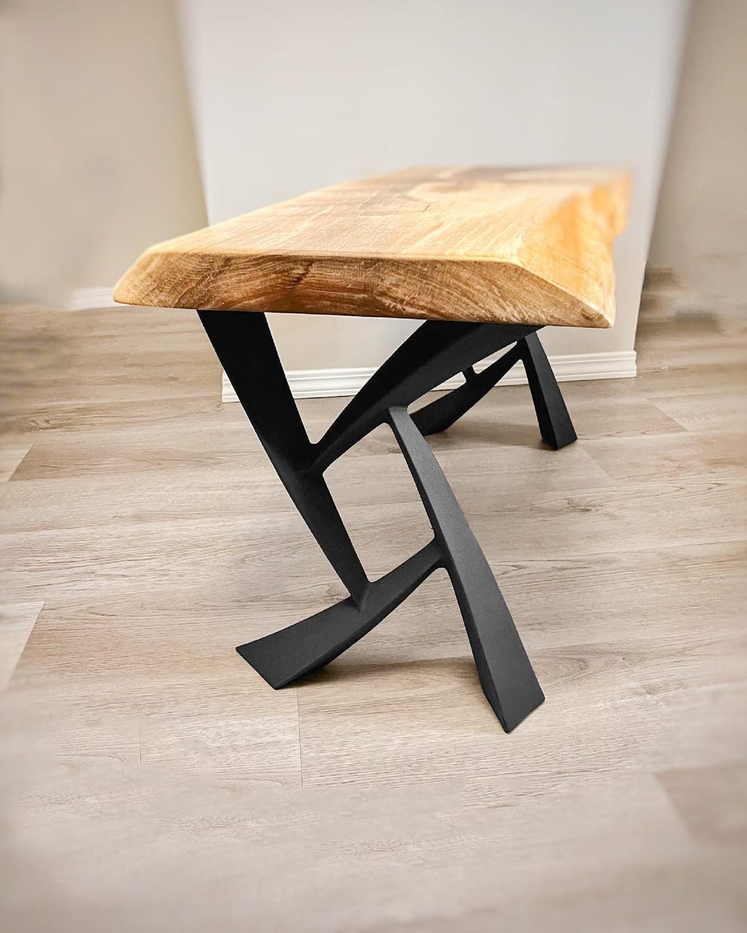 Bench Legs, Modern Coffee Table Legs 14"w X 16"h 107 Draco, Set of 2 ...