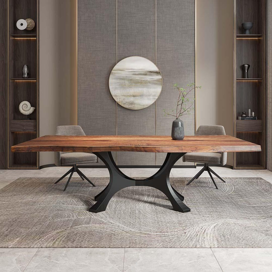 Table Base, Pedestal Base 28H | Only Base for Modern Dining, Coffee and ...