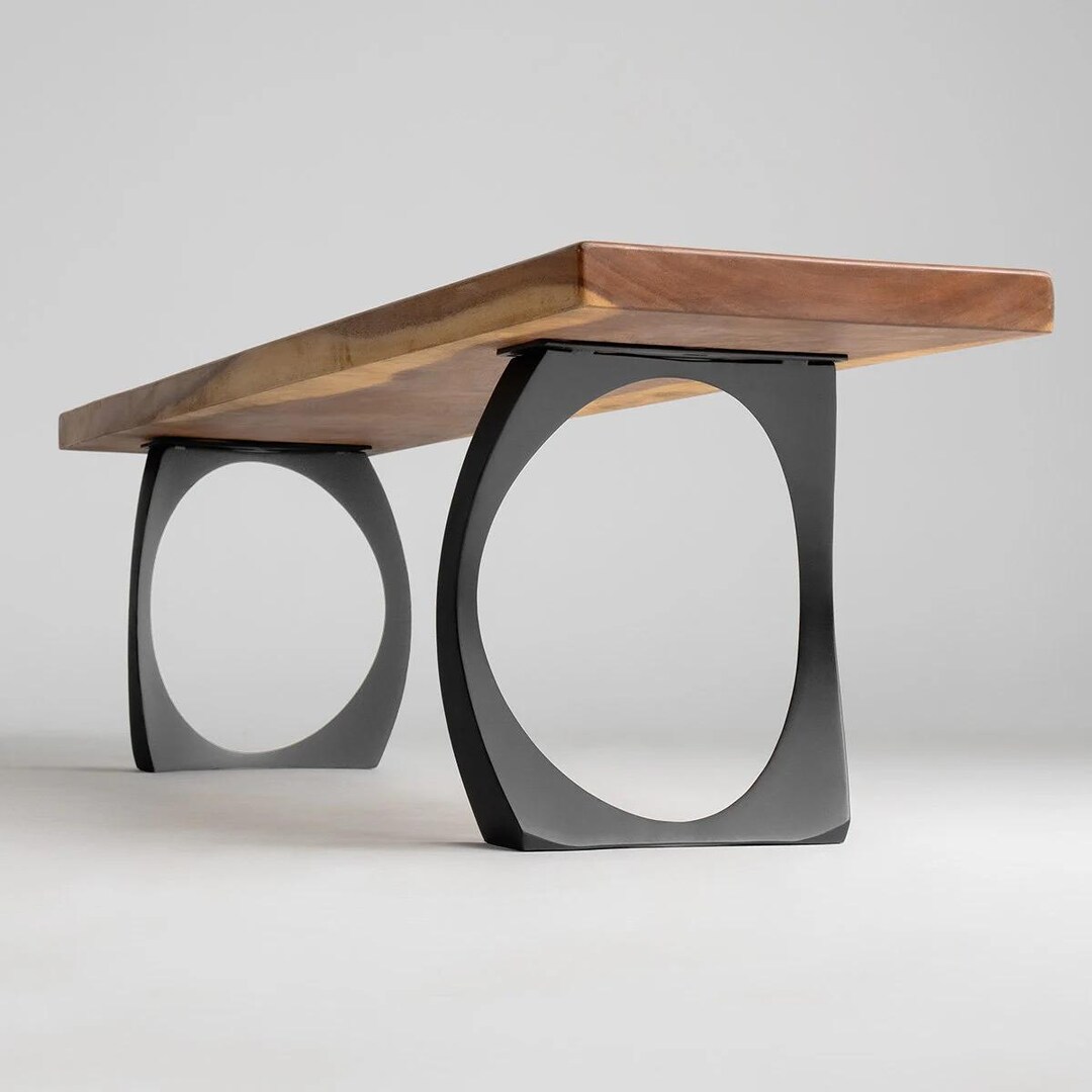 Bench Legs, Coffee Table Legs, Table Legs W11 X H16 set of 2 Pcs Metal ...