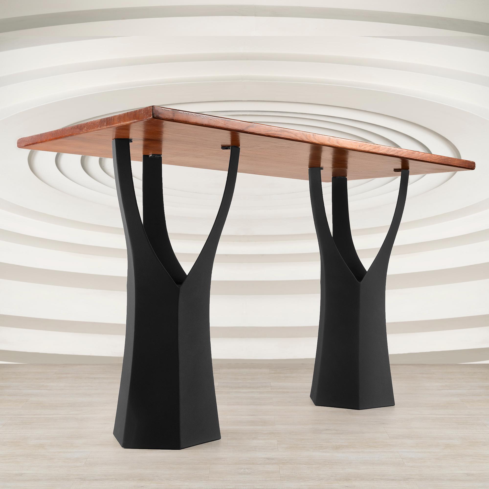 Counter Table Base, Metal Table Base | Table Base, Handmade Furniture ...