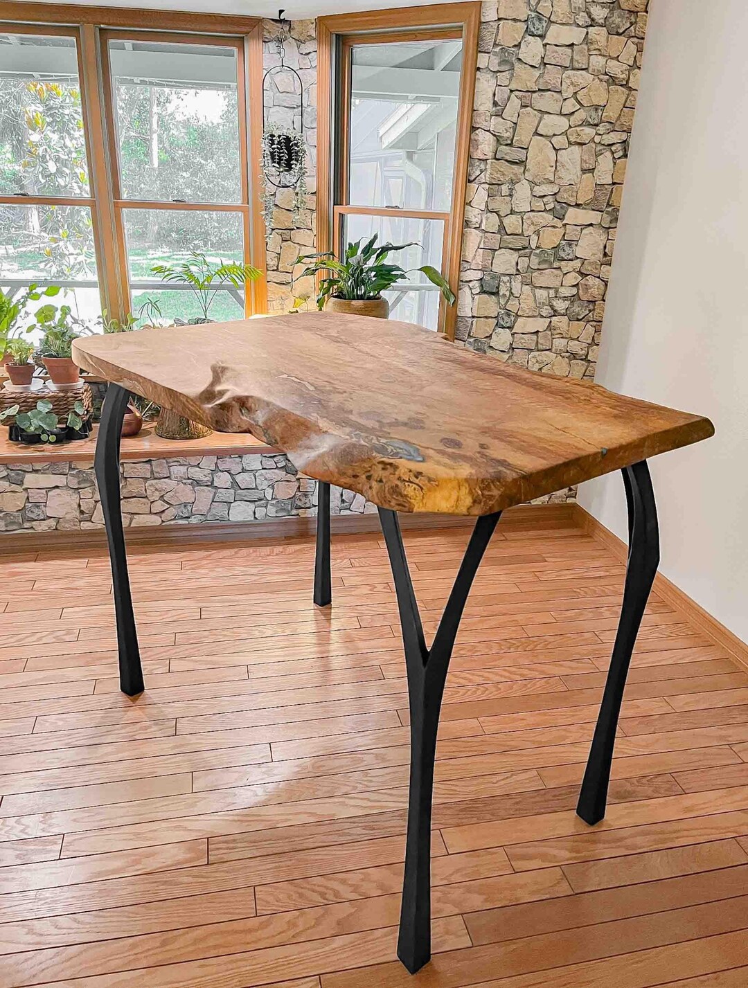 Bar Table Legs 606 Faras 40" H, Set of 4 Farmhouse Furniture Legs for ...