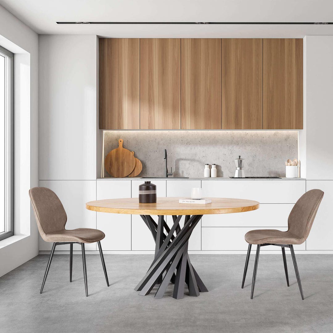 Table Base, Kitchen Table Base 28H | Only Base for Mid-centurty Modern ...