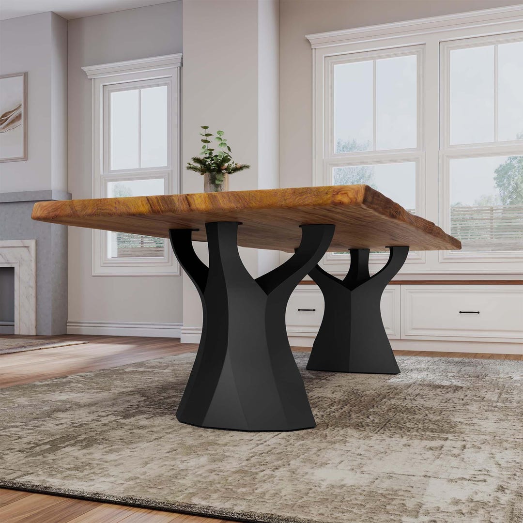 Table Legs, Desk Legs | Handmade Furniture Legs, DIY Table Legs 413 Ramo 28H | Only 1 Leg for ...