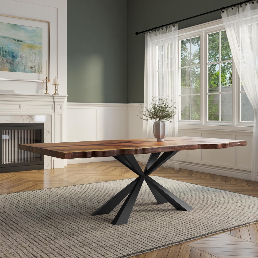 Table Base, Kitchen Table Base | Metal Handmade Furniture Legs 313 ...