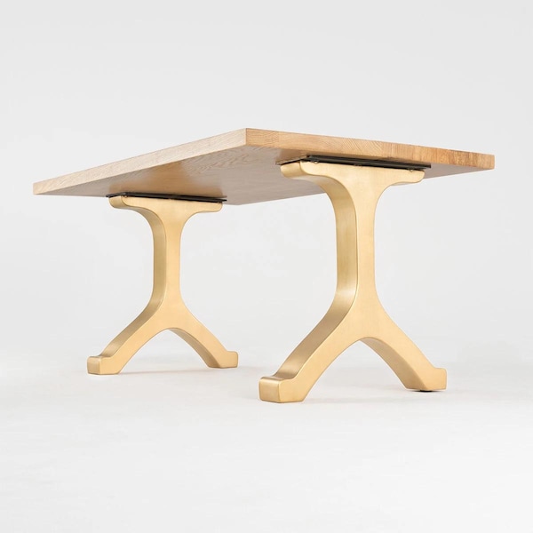 Gold Table Leg - Etsy