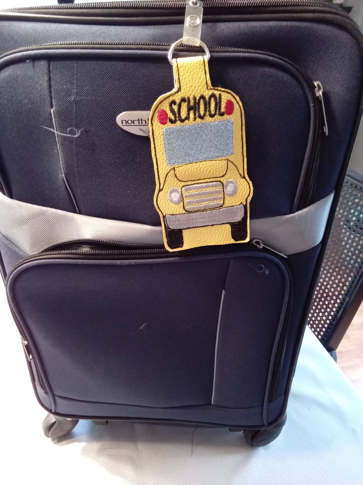 School Bus ID Badge Holder - Etsy