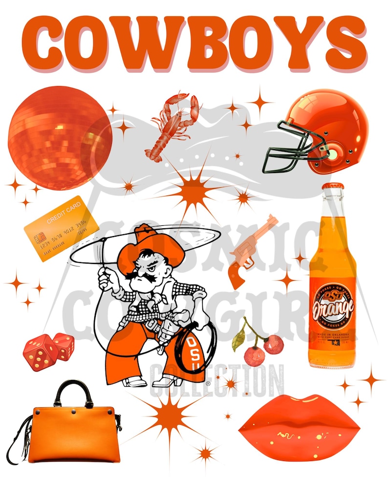 Oklahoma State OSU Cowboys PNG Go Pokes Digital Download - Etsy