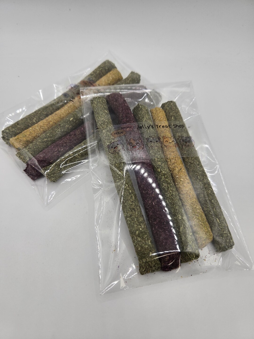 Timothy Hay Treat Sticks for Hamsters | Natural Rose & Forget-me-not ...