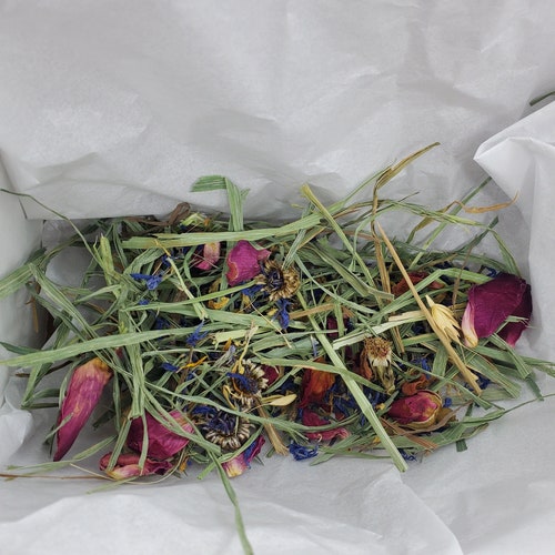 Hamster Forage Herbs Small Animal Foraging Mix All-in-one - Etsy